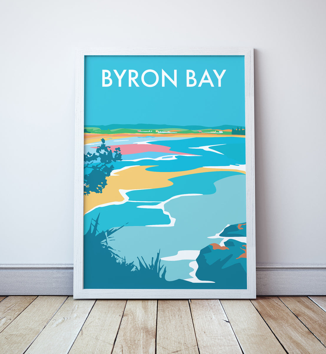Byron Bay Beach Travel Print – Seascape Prints