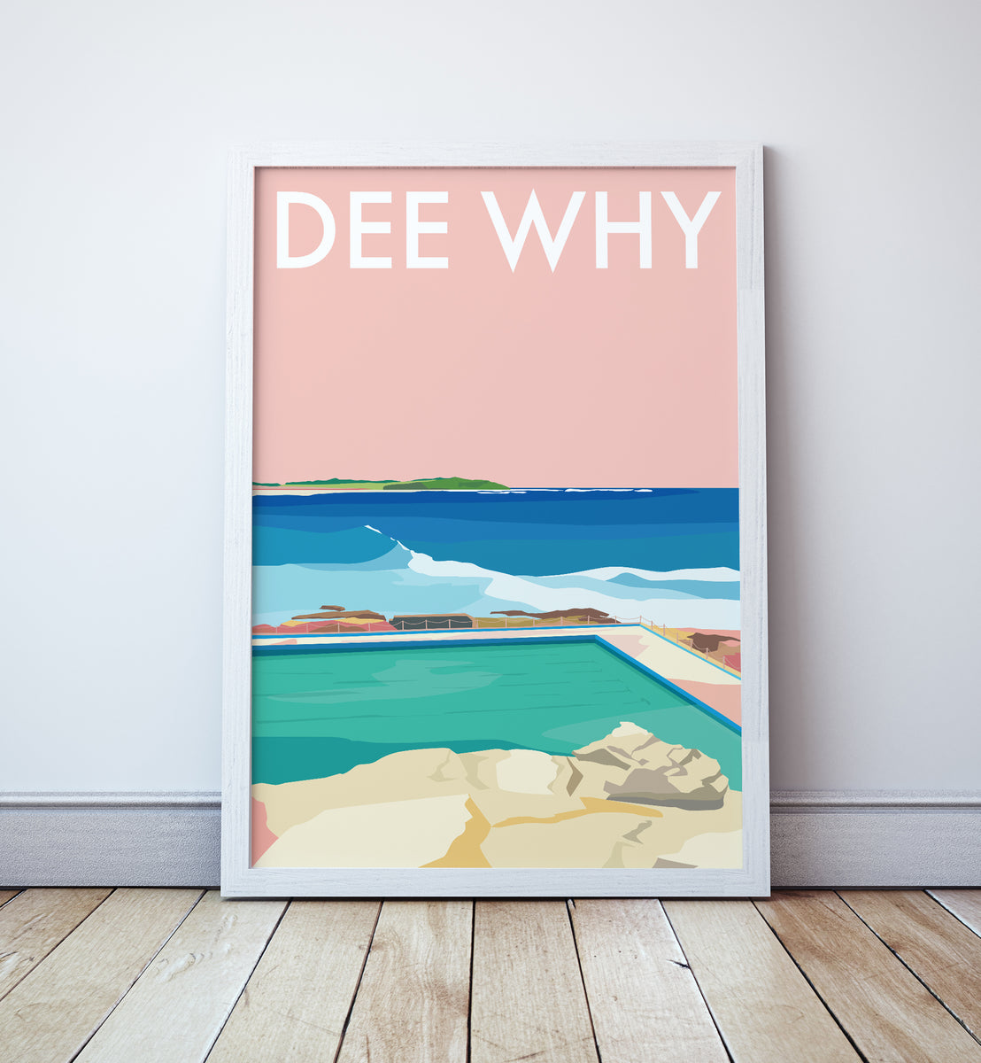 Dee Why Beach Travel Print – Seascape Prints