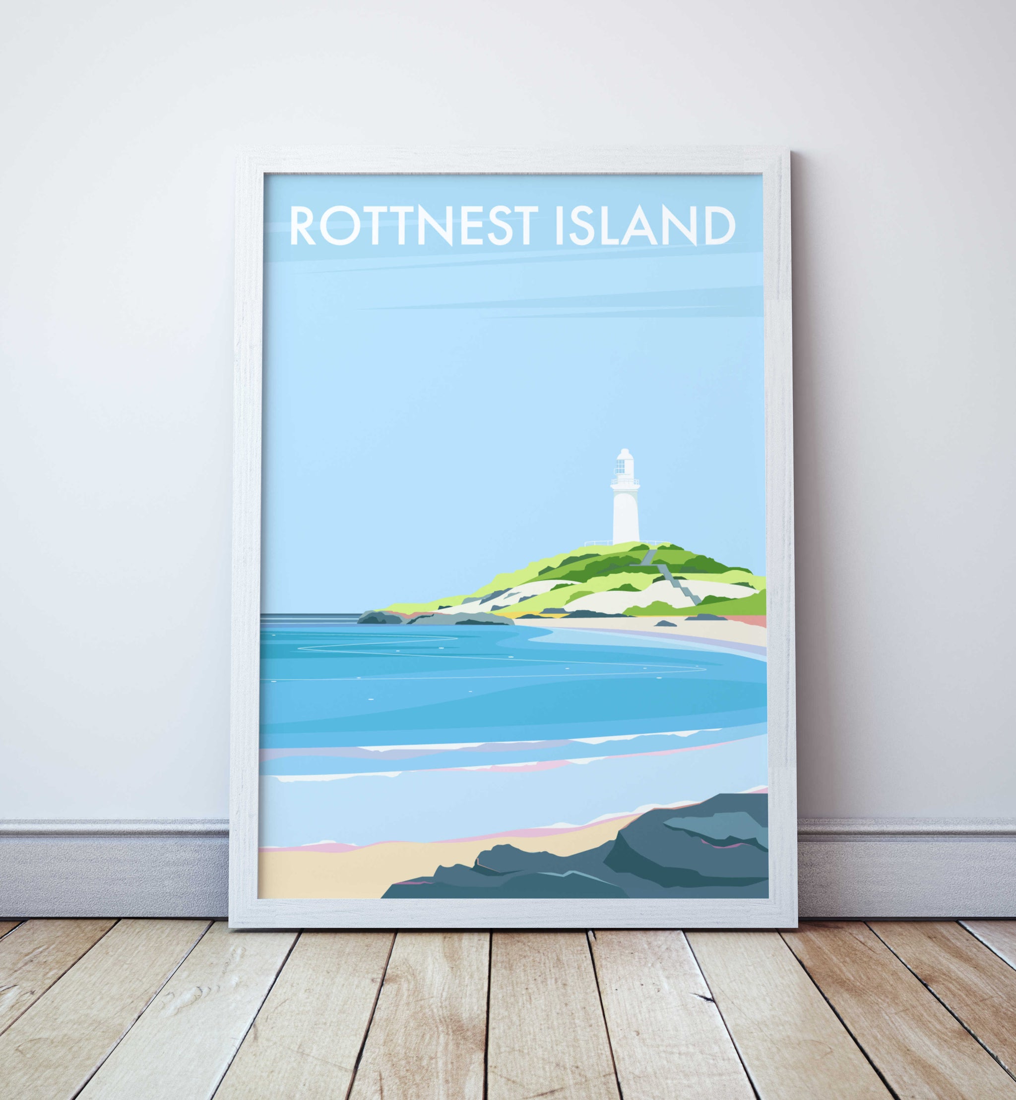 Rottnest Island Travel Print – Seascape Prints